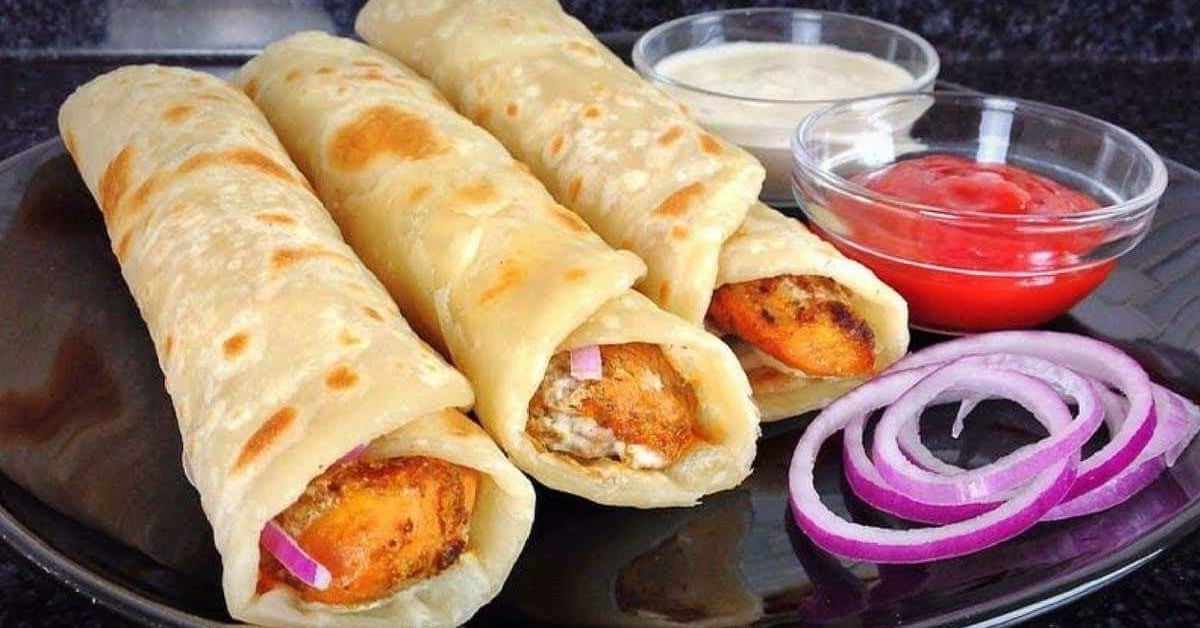 Chicken Paratha Roll Recipe in Urdu | چکن پراٹھا رول