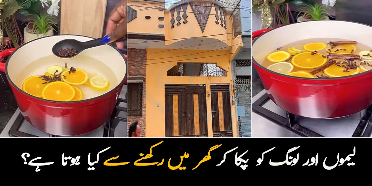 لونگ اور لیموں کو ابال کر گھر میں رکھنے سے کیا ہوتا ہے؟ فائدے جان لیں ...