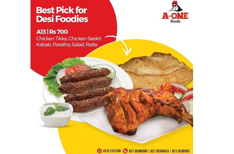 A One Snacks Karachi - A One Snacks Karachi Menu & Deals -A One Snacks ...