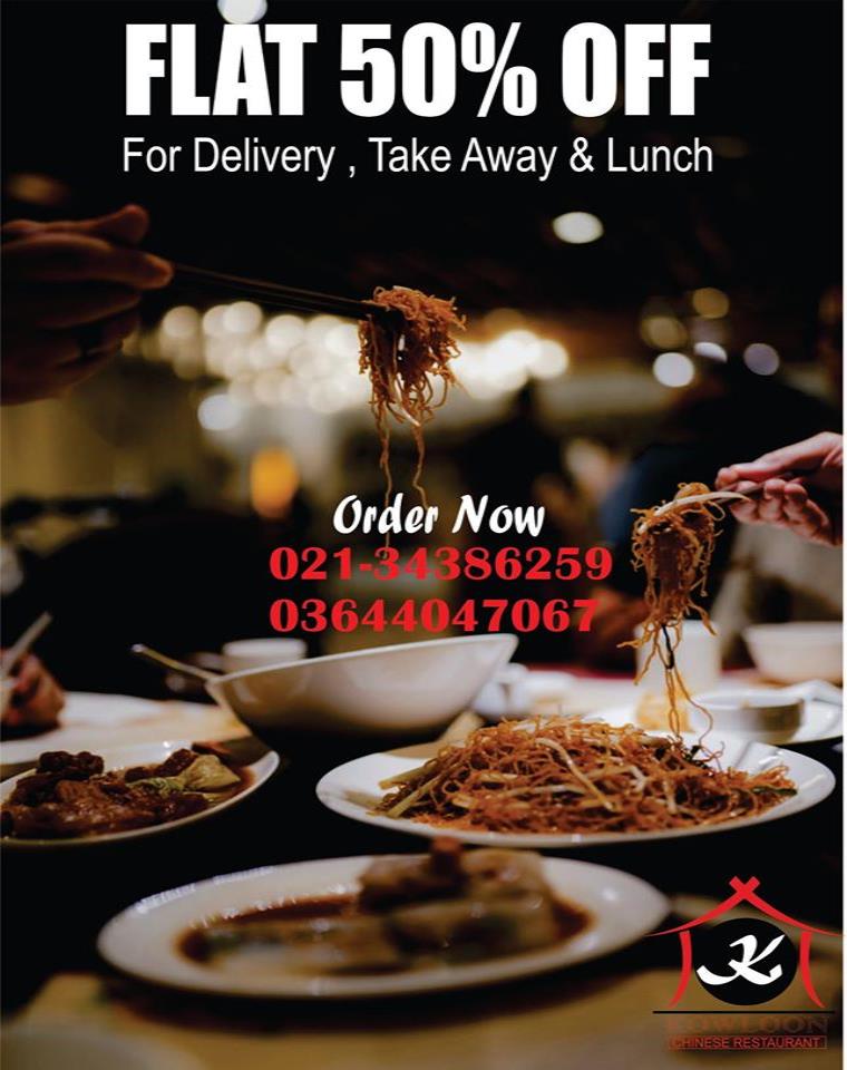 Kowloon Chinese Restaurant Karachi | Kowloon Chinese Restaurant Menu ...