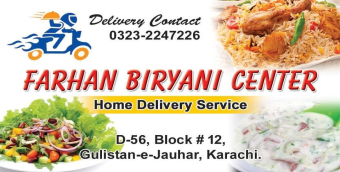 Farhan Biryani and Pakwan Center Karachi Menu with Prices & Latest ...